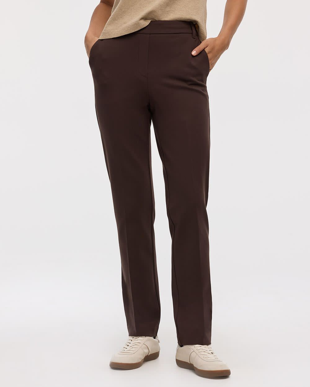 Straight-Leg High-Rise Pants - The Modern Stretch (R) | Regular | Reitmans