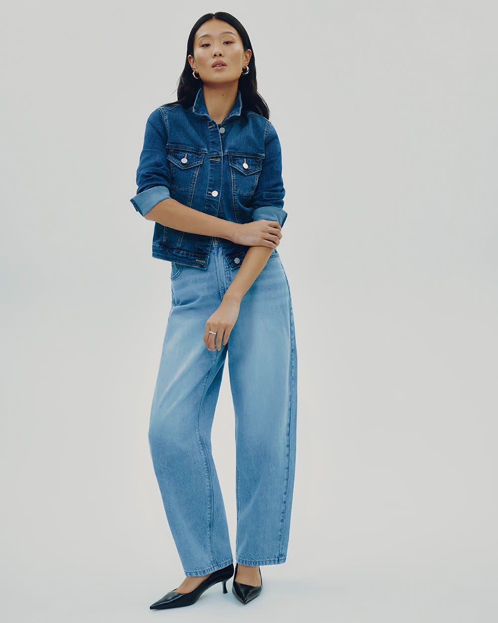 High-Rise Barrel Jeans | Regular | Reitmans